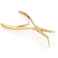 China Stainless Steel Tape Hair Extension Plier 20cm for Salon Installation Tool for sale