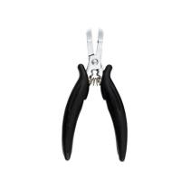 China Stainless Steel Keratin Hair Extension Pliers 14.3cm 154g for Micro Nano Ring Beads for sale