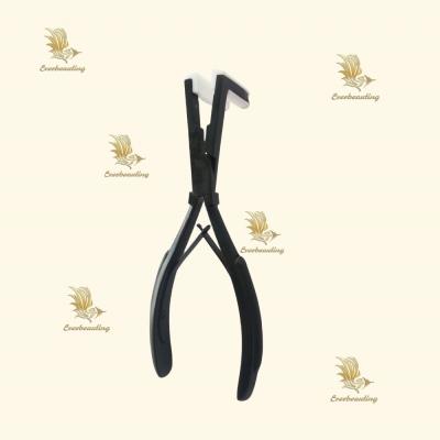 China Stainless Steel Tape Hair Extensions Pliers 20 cm Sealing Tool for Black Tape for sale
