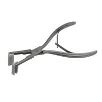 China Tape Hair Extensions Pliers 20cm Stainless Steel Sealing Clamp for Weft Installation for sale