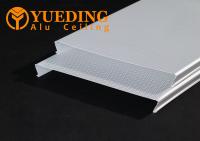 China Windproof Aluminum Ceiling Strips G S C Shape 0.5mm-1.2mm Thickness A1 Fire Retardant for sale