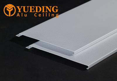 China G-Shaped Aluminum Strip Ceiling 50-300mm Width 0.5-1.2mm Thickness with A1 Fire Rating for Commercial Spaces for sale