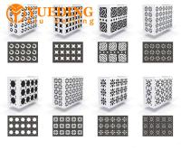 China Outdoor Aluminum AC Cover 1.5-3mm Thickness B1 Fire Retardant Corrosion Resistant Protection for sale