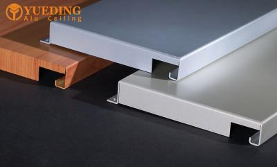 China Aluminum Hook-On Ceiling Panels 1-3mm Thickness A1 Fire Retardant for Commercial Buildings for sale