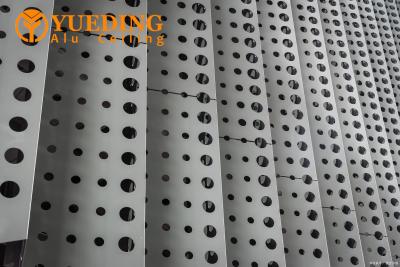 China Perforated Aluminum Wall Cladding Panel for Office Buildings - Customizable Modern Design with LEED Certification for sale