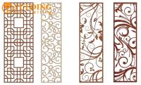 China Laser Cut Aluminum Steel Curtain Wall Cladding 1-3mm Thickness Balcony Exterior Privacy Screens for sale
