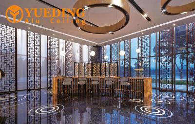 China Waterproof Aluminum Metal Decorative Panel Laser Cutting 1-3mm Thickness for Architectural Applications for sale