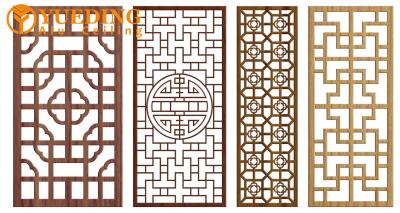 China Contemporary 2.5mm Aluminum Decorative Screens - Laser Cut Waterproof Panels for Architectural Applications for sale