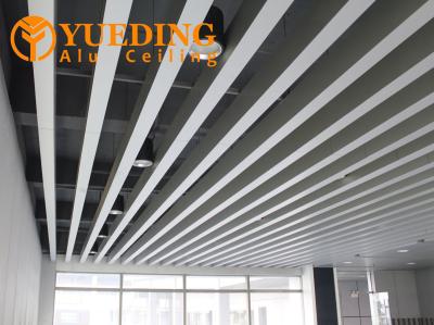 China Aluminum Alloy Square Tube Suspended Ceiling 0.5-1.2mm Thickness A Grade Fire Retardant for sale