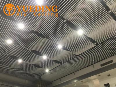 China Aluminum Square Tube Ceiling System Baffle - 20-300mm Width, 25-200mm Height Metal Suspended Ceiling for sale