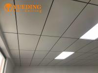 China 60x60cm Aluminum Clip-In Ceiling Panels - 0.6mm to 0.8mm Thickness, Corrosion Resistant for Indoor Applications for sale