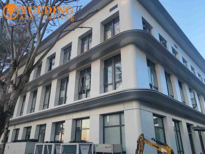 China 3.0mm Fluorocarbon Aluminum Wall Panels Self-Cleaning Exterior 40μm Coating A1 Fire Rated for Hospital Buildings for sale