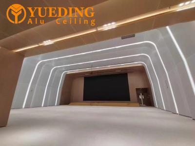 China 3003 Aluminum Fireproof Wall Panels 2.5mm Thick with 40μm PVDF Coating for Exhibition Halls for sale