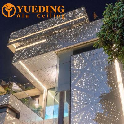 China Perforated Aluminium Mesh Facade Panel 0.3-12mm Thickness for Architectural Cladding for sale