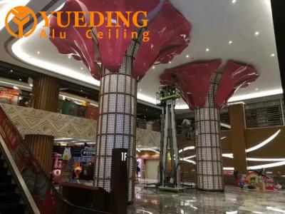 China Hyperbolic Double Arc Aluminum Plate with ±0.5mm Precision and 180MPa Strength for Custom Architectural Applications for sale