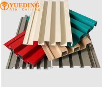 China 6063 Aluminum Alloy Wave Great Wall Board 0.6-2.0mm Thickness for Building Facades and Decorative Applications for sale