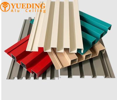 China 6063 Aluminum Alloy Wave Great Wall Board 0.6-2.0mm Thickness for Building Facades and Decorative Applications for sale