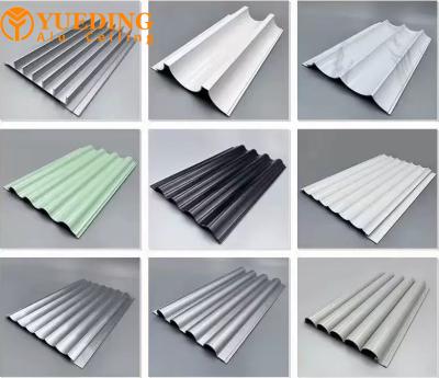 China 1.2mm Fireproof Aluminum Corrugated Boards A-Grade Fire Retardant for Wall Applications - Custom Colors Available for sale