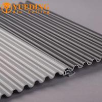 China Concave Aluminum Corrugated Panels 1.5mm Thickness for Wall Covering - A Grade Fire Retardant & Rustproof for sale
