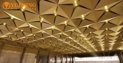 China A Grade Fireproof Aluminum Ceiling Sheets 0.6-2.0mm Thickness for Hotel Lobby Moisture Resistant Applications for sale