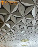 China Auditorium Aluminum Ceiling Panels 0.6-2.0mm Fireproof A Grade Moisture Resistant for sale