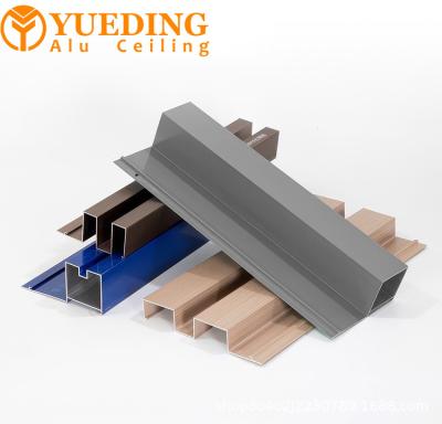 China 6063 Aluminum Alloy Corrugated Ceiling Board 0.6-2.0mm Thickness with A Grade Fire Retardant for sale