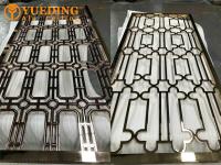 China Copper Aluminum Relief Hollow Out Screen Carving Craftsmanship Retro 25mm Thick CNC Engraved for sale