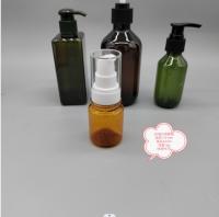 China Alcohol 60ml Volume Empty Plastic Spray Bottles Chemical Free for sale