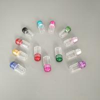 China 56mm Clear Plastic Medicine Bottles 5g Cylindrical Mini Pill Cases for sale