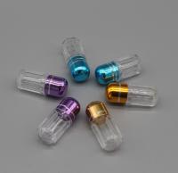 China 3g Cylinder Single Capsule Bottles 33mm Crown Cap Sealing for sale
