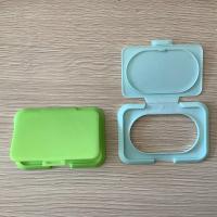 China Blue Baby Wet Wipe Lid Cover 100mm ISO9001 Flip Top Cap for sale