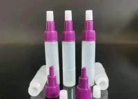 China PET Cylindrical Plastic Reagent Bottle 5ml Mini Plastic Spray Bottle for sale