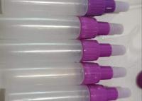 China PET Cylindrical Plastic Reagent Bottle 5ml Mini Plastic Spray Bottle for sale