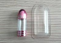 China Pharmaceutical Plastic Capsule Bottles 12mm PS Mini Pill Cases for sale