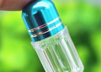 China Cylinder 11mm Capsule Packaging Bottles With Metal Cap for sale