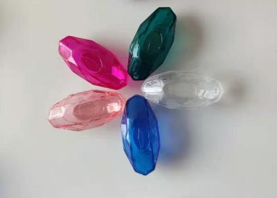 China 15mm 2g Capsule Packaging Bottles Octagonal Shape PS Plastic for sale