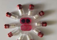 China 2ml Pink Capsule Packaging Bottles Healthcare Supplement for sale