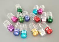China 3g 13mm Plastic Bottle With Metal Cap Clear Blister Empty Capsule Shell for sale