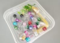China 3g 13mm Plastic Bottle With Metal Cap Clear Blister Empty Capsule Shell for sale