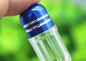 China 3g 13mm Plastic Bottle With Metal Cap Clear Blister Empty Capsule Shell for sale