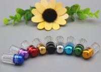 China 11mm Rhino Small Pill Bottles Acrylic Powder Cylinder Shell for sale