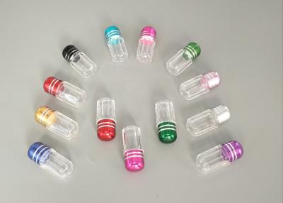 China 36mm Clear Plastic Pill Bottles 3g Small Plastic Pill Containers for sale