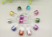 China 36mm Clear Plastic Pill Bottles 3g Small Plastic Pill Containers for sale