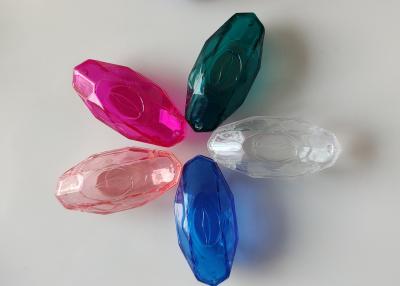 China SGS 15mm Clear Pill Bottles Aluminium Cap Blue Rhino Capsules for sale