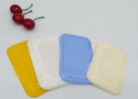 China Polypropylene Wet Wipes Lid Non Refillable 65mm Baby Wipes Plastic Lid for sale