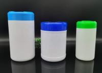 China HDPE Wet Wipes Buckets ISO9001 Cylinder Wet Wipes Packaging Bottles for sale
