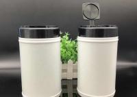 China HDPE Wet Wipes Buckets ISO9001 Cylinder Wet Wipes Packaging Bottles for sale