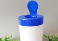 China HDPE Wet Wipes Buckets ISO9001 Cylinder Wet Wipes Packaging Bottles for sale