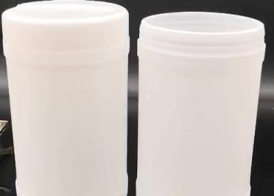China 100pcs HDPE Wet Wipe Canister Eco Friendly Alcohol Wipes Bottle for sale