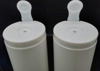 China 100pcs HDPE Wet Wipe Canister Eco Friendly Alcohol Wipes Bottle for sale